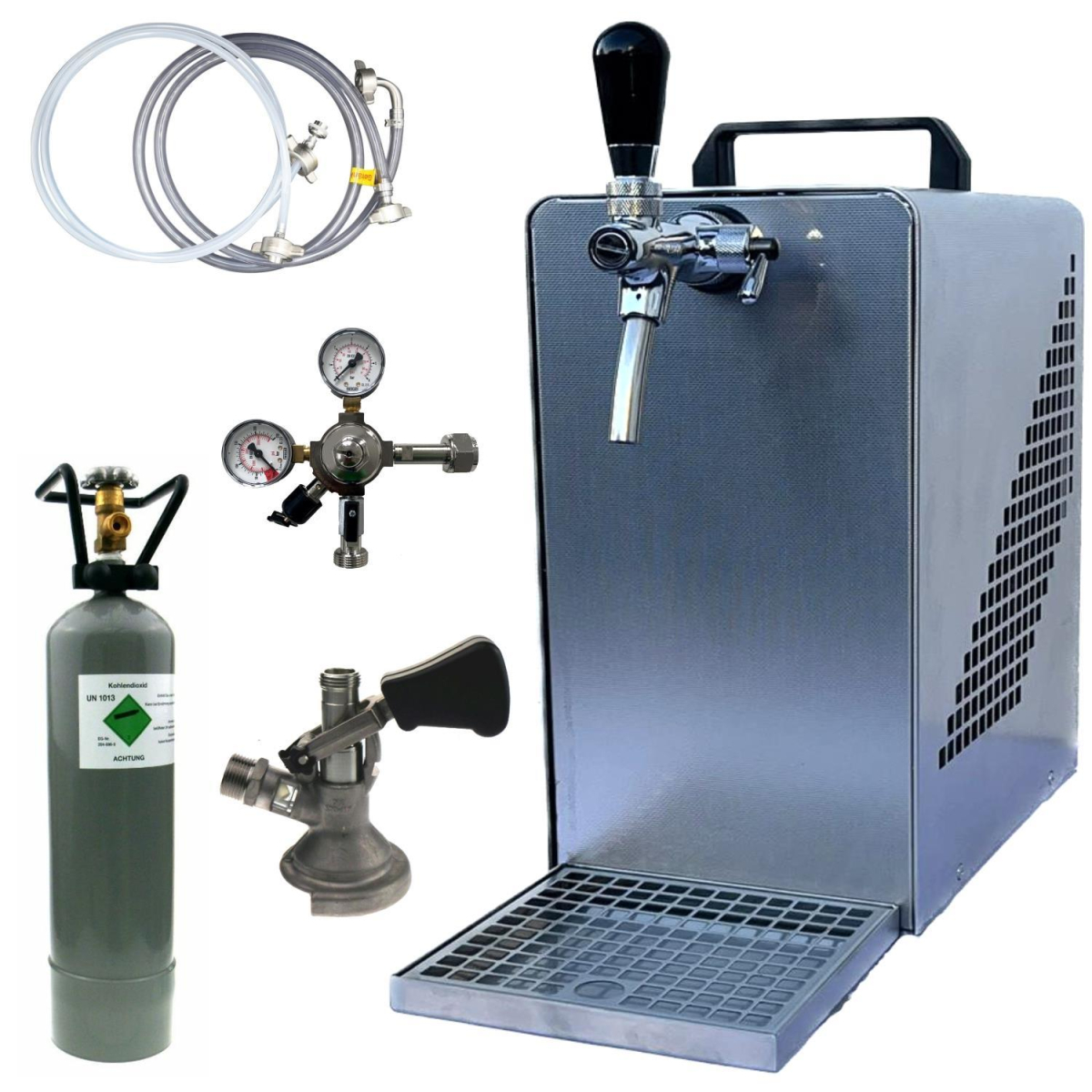 BieTal® Bierzapfanlage Bierkühler SET 30 Liter/h