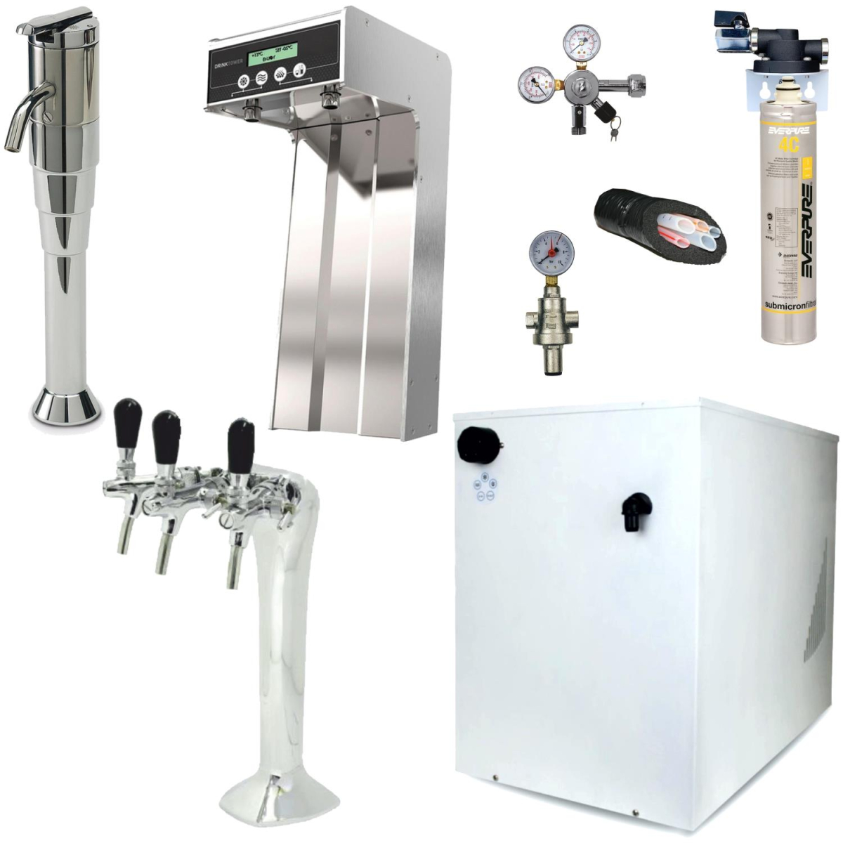 Tafelwassergerät Cosmetal BieTal® Gastro SET
